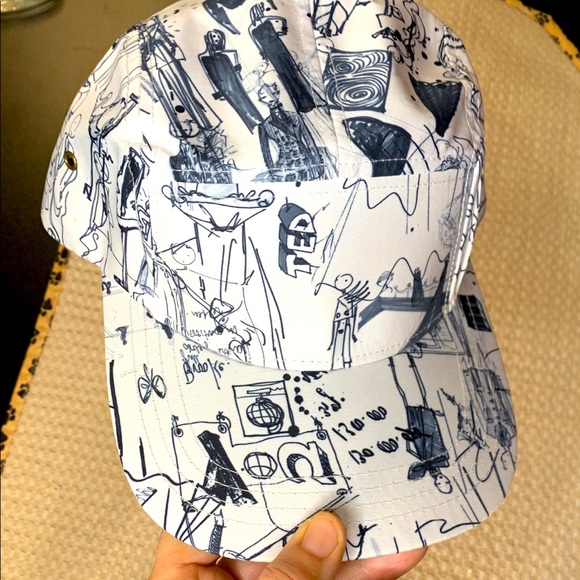 NGV | Accessories | Hat Unisex Artistic Sketch On Trucker Hat Baseball ...